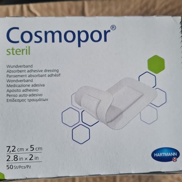 Hartmann | Other | Hartmann Cosmopor Steril Absorbent Adhesive Dressing ...